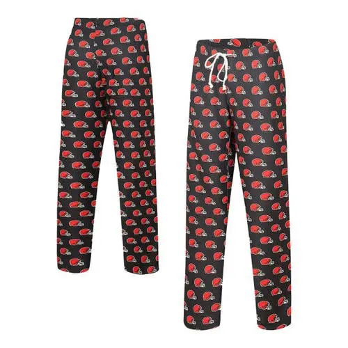 CONCEPTS SPORT Cleveland Browns Allover Print Sleep Pants - Brown