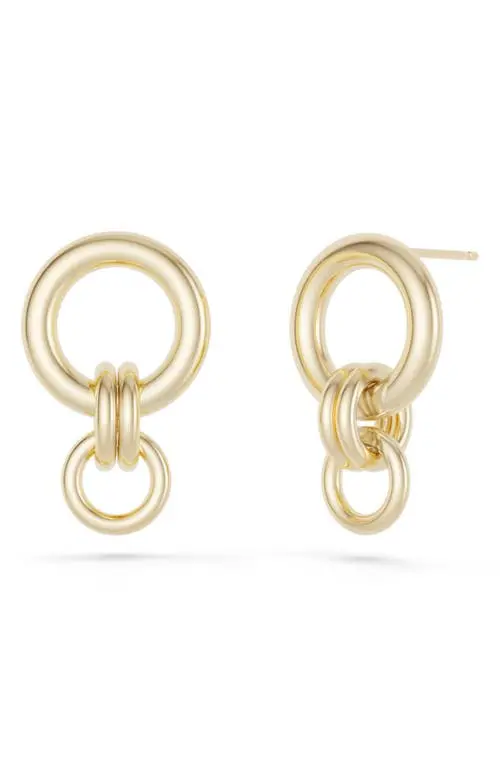 SPINELLI KILCOLLIN Canis Drop Earrings - Yellow Gold