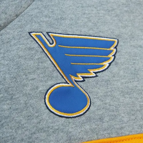 Mitchell & Ness Gray St. Louis S Head Coach Pullover Hoodie