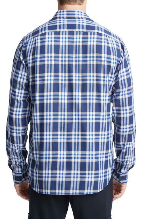 Vince Venice Plaid Button-up Shirt