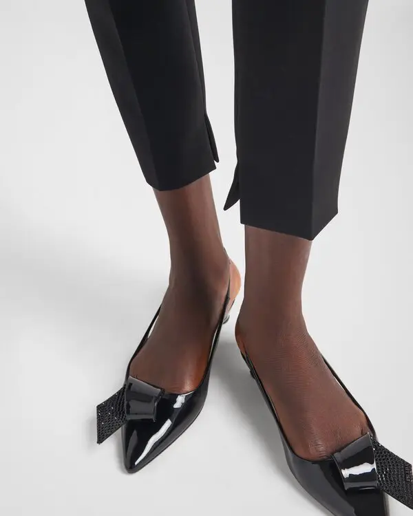 Prada Wool Sateen Pants