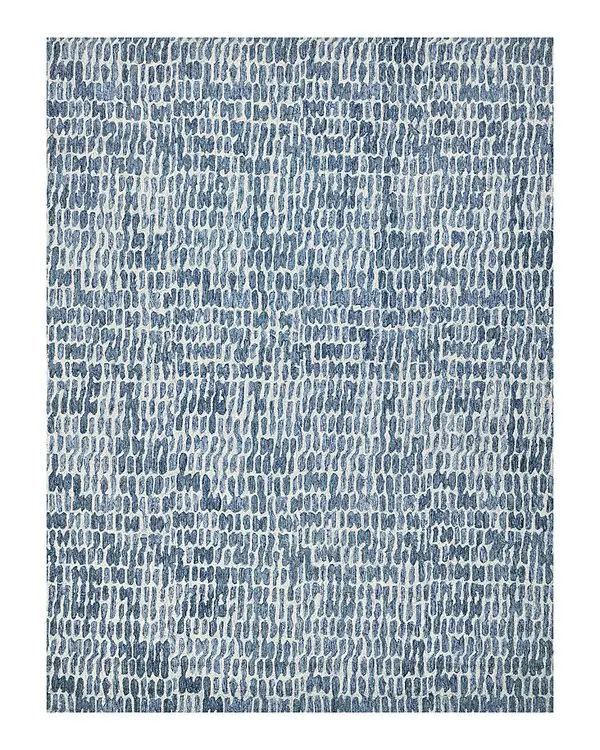 EXQUISITE RUGS Ink Blot 6311 Area Rug, 8' X 10 - Navy