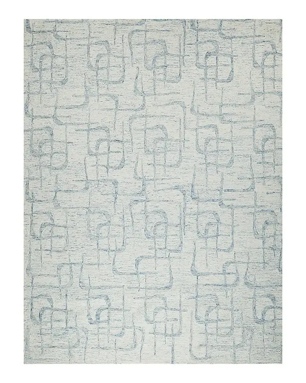 EXQUISITE RUGS Breeze 6536 Area Rug, 5' X 8 - Mist/blue