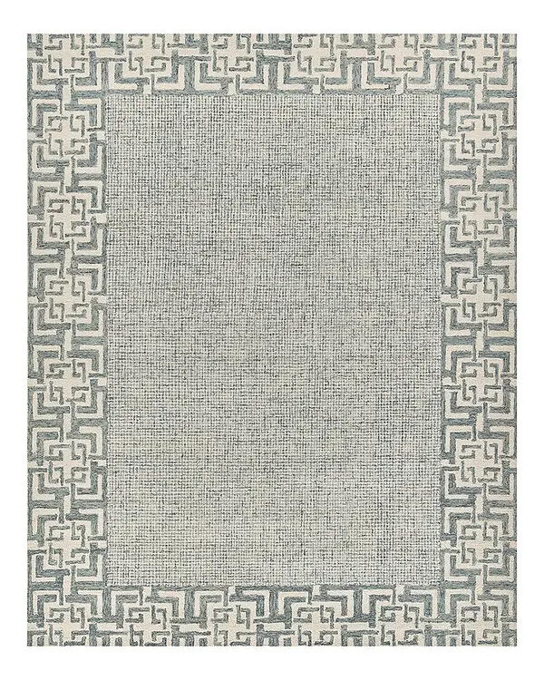 EXQUISITE RUGS Caprice Er2701 Area Rug, 8' X 10 - Aqua