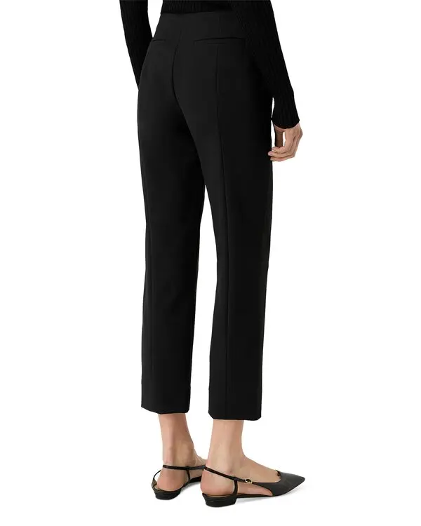 Emporio Armani Stretch Gabardine 7/8 Trousers - Black