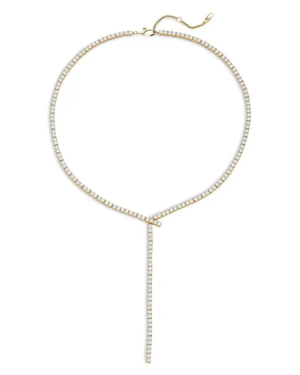 Nadri Tennis Y Necklace, 15 - Gold