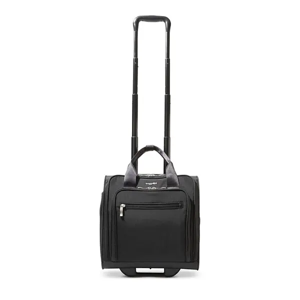 BAGGALLINI Two-wheel Under Seat Carry-on Luggage - Black