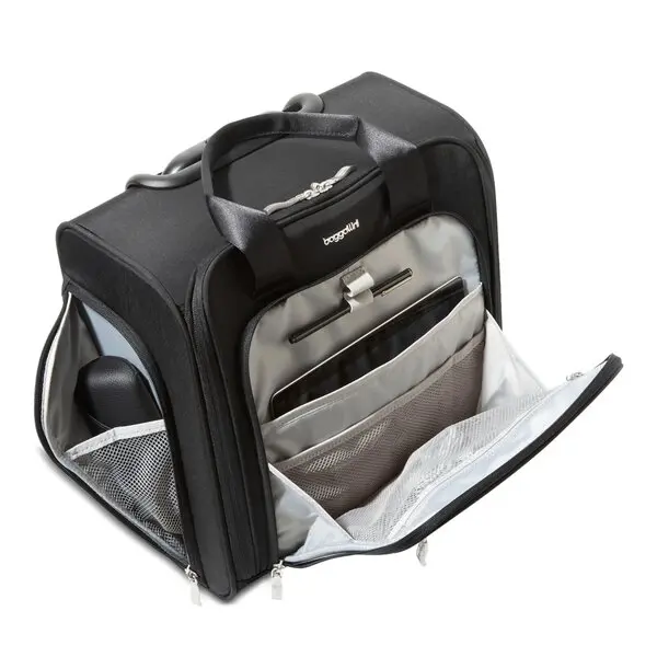 BAGGALLINI Two-wheel Under Seat Carry-on Luggage - Black