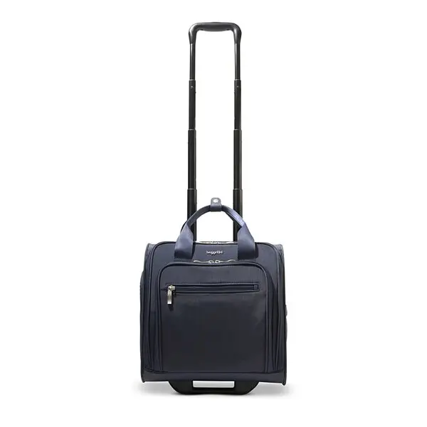 BAGGALLINI Two-wheel Under Seat Carry-on Luggage - French Navy