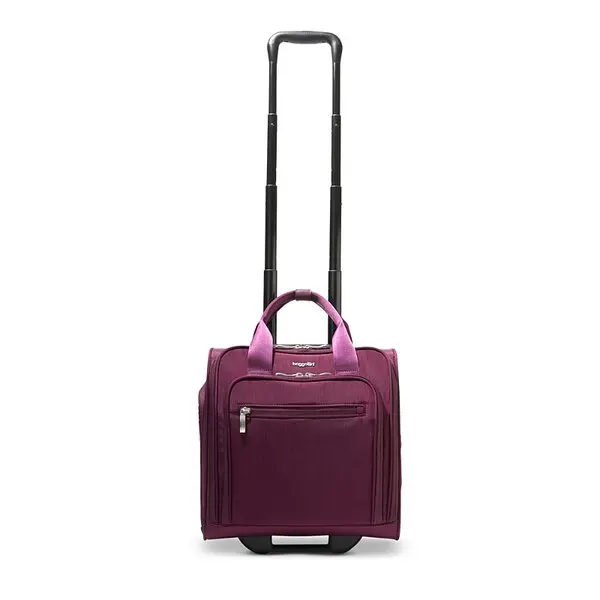 BAGGALLINI Two-wheel Under Seat Carry-on Luggage - Mulberry
