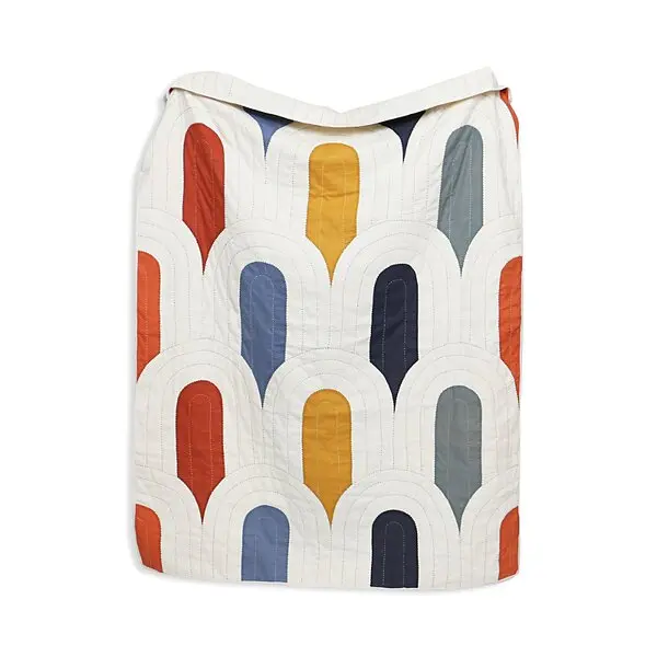 ANCHAL Canopy Quilt Throw Blanket - Multi