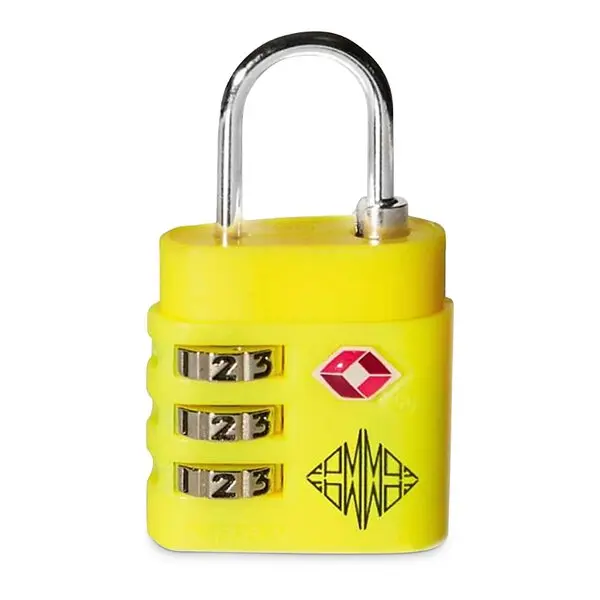 FPM MILANO Bank S Padlocks - Laser Lemon