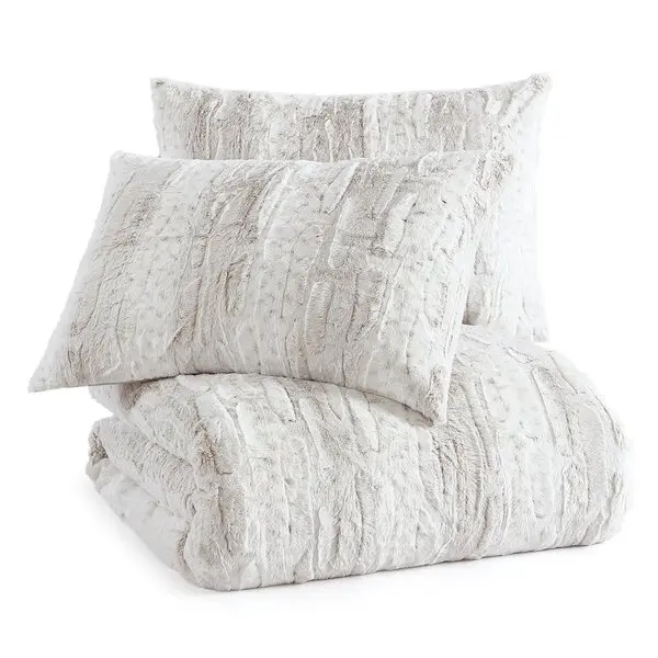 PERI HOME Snow Leopard Comforter Set, Full/queen