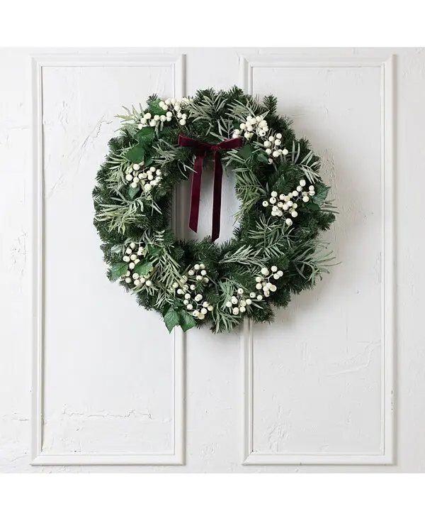 COCOBELLA Angelina Holiday Wreath - Green