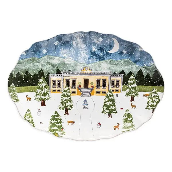 COSTA NOVA Casafina The Nutcracker Large Oval Platter - Multi