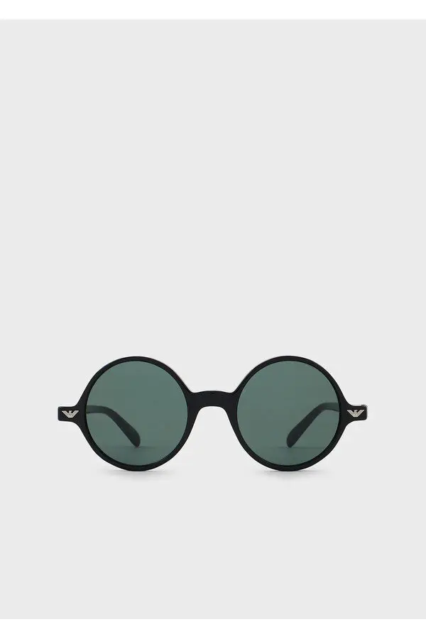 Emporio Armani Men Round Sunglasses