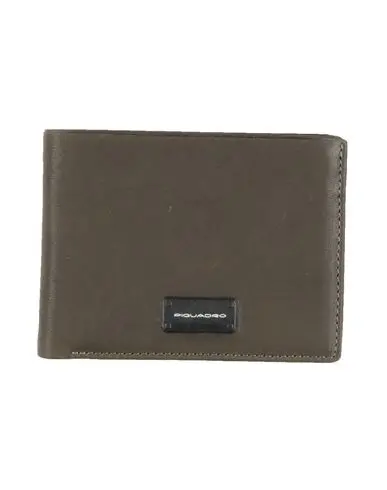 PIQUADRO Wallet Dark Cow Leather - Green