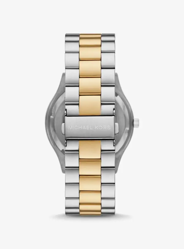Michael Kors Oversized Slim Runway Two-tone Watch