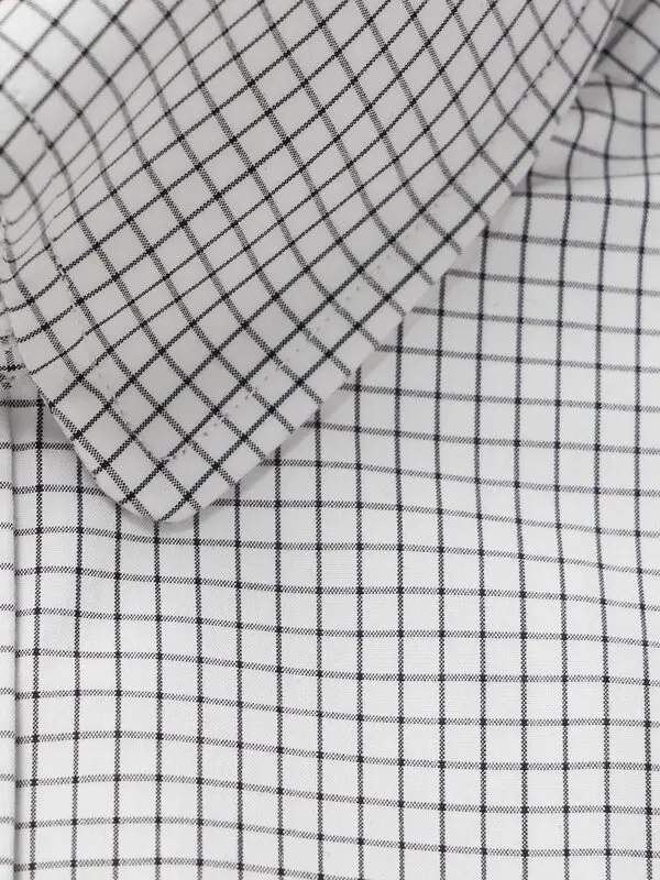 TOM FORD Slim-fit Checked Cotton-poplin Shirt