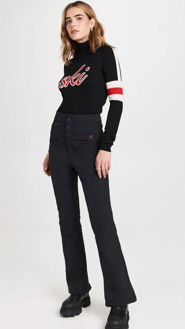 Perfect Moment Neve Wool Sweater - Black