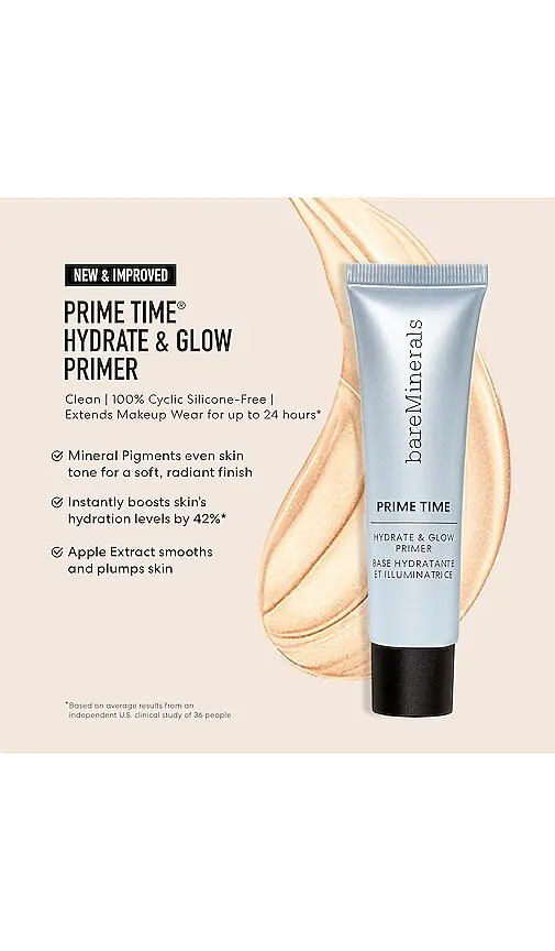 BareMinerals® Prime Time Hydrate & Glow Primer - N,a