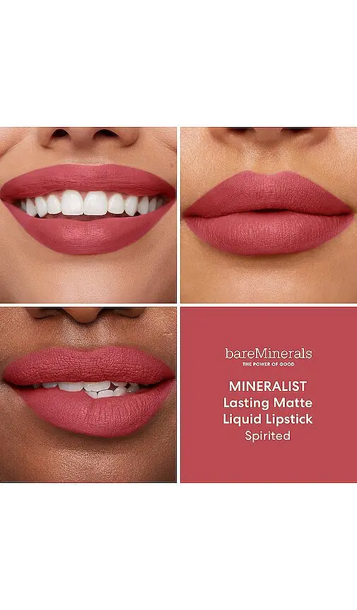 BareMinerals® Mineralist Lasting Matte Liquid Lipstick - Spirited