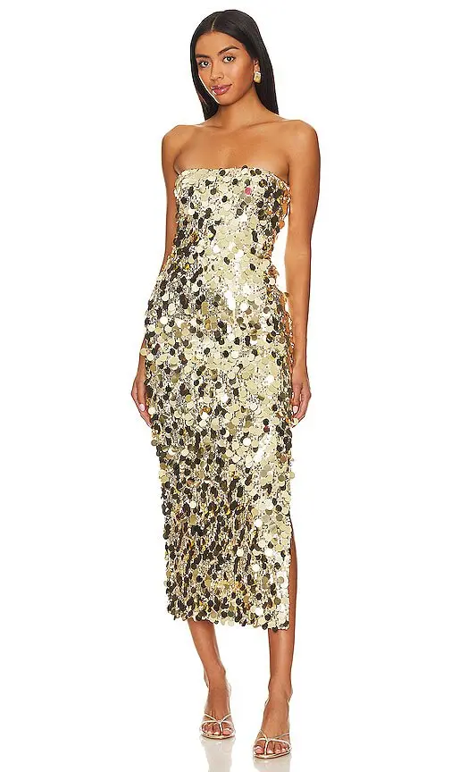RUNAWAY THE LABEL Gabourne Sequined Dress