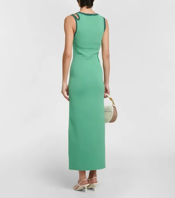 SIR. Salvador Cutout Knitted Maxi Dress