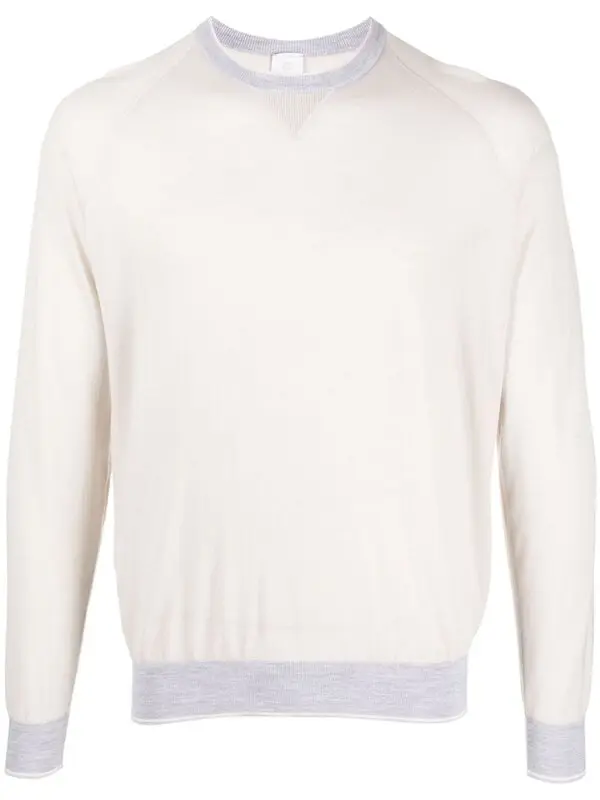 Eleventy Round-neck Wool Jumper
