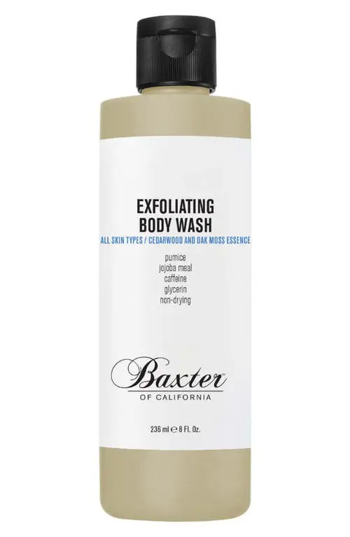 BAXTER OF CALIFORNIA Cedarwood & Oakmoss Essence Exfoliating Body Wash - No Color