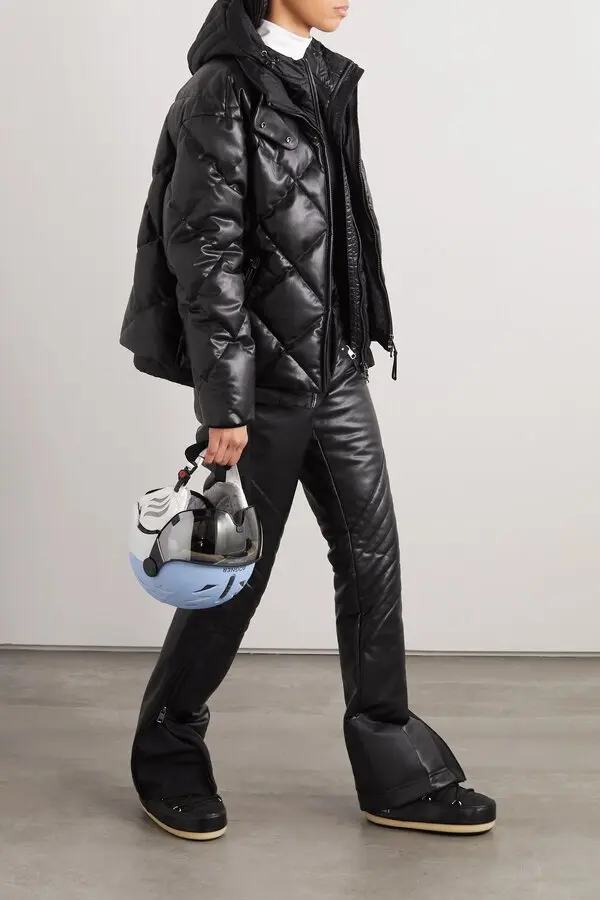 Bogner Lissi-d Hooded Layered Quilted Jacket