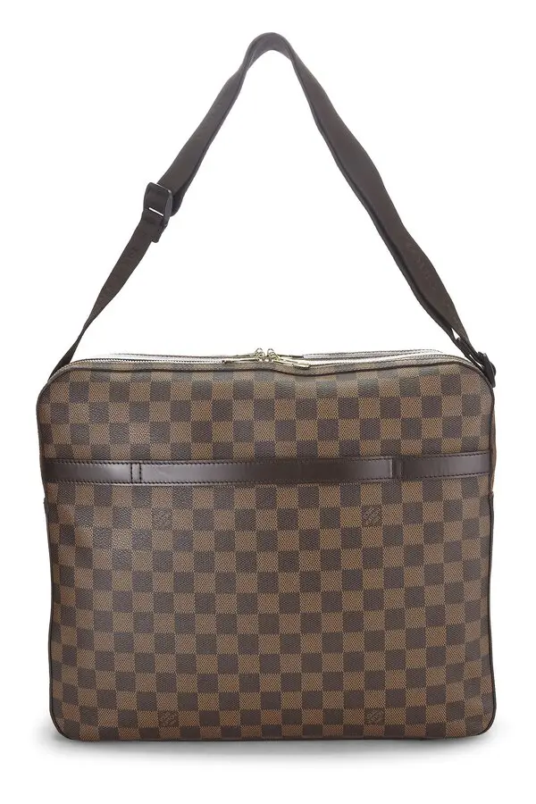 LOUIS VUITTON Damier Ebene Dorsoduro Travel Bag