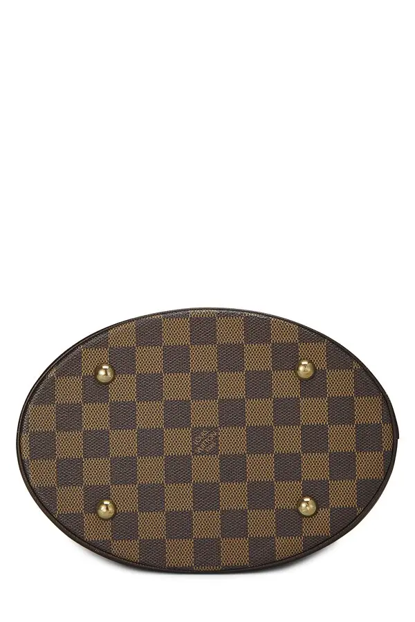 LOUIS VUITTON Damier Ebene Marais Bucket Bag