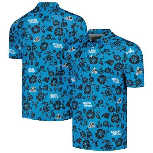 Reyn Spooner Carolina Panthers Pua Performance Polo