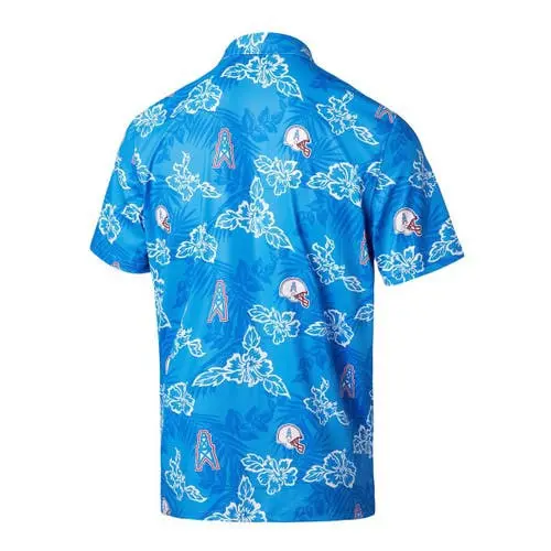 Reyn Spooner Houston Oilers Throwback Pua Performance Polo