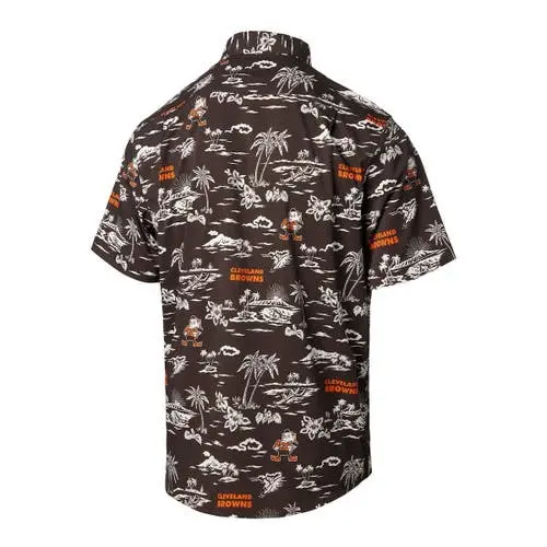 Reyn Spooner Cleveland S Throwback Kekai Print Button-up Shirt