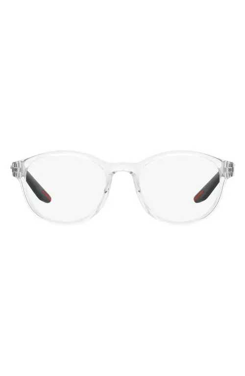 Prada 53mm Phantos Optical Glasses - Crystal