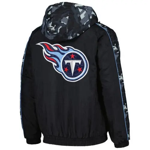 STARTER Tennessee Titans Thursday Night Gridiron Full-zip Hoodie