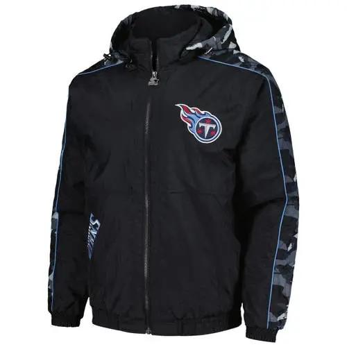 STARTER Tennessee Titans Thursday Night Gridiron Full-zip Hoodie