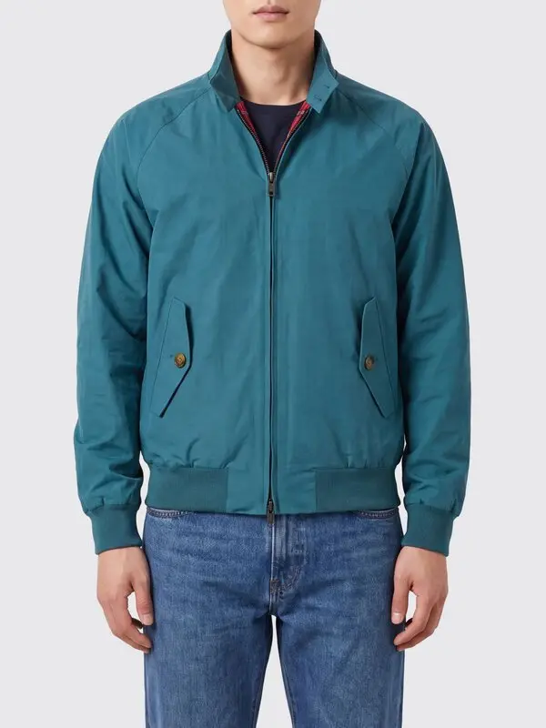 BARACUTA Harrington Jacket - Blue 1