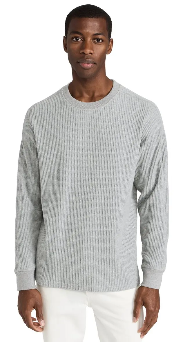 Rails Waffle Knit Long Sleeve Tee