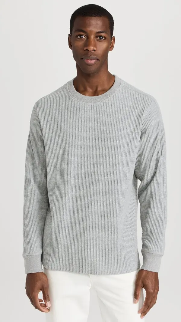Rails Waffle Knit Long Sleeve Tee