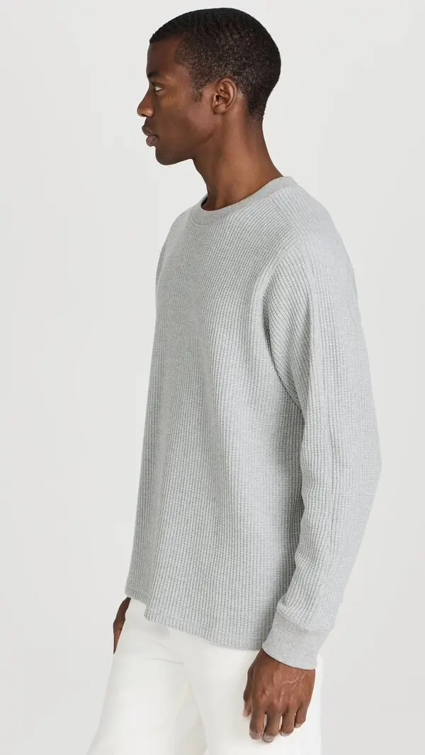 Rails Waffle Knit Long Sleeve Tee