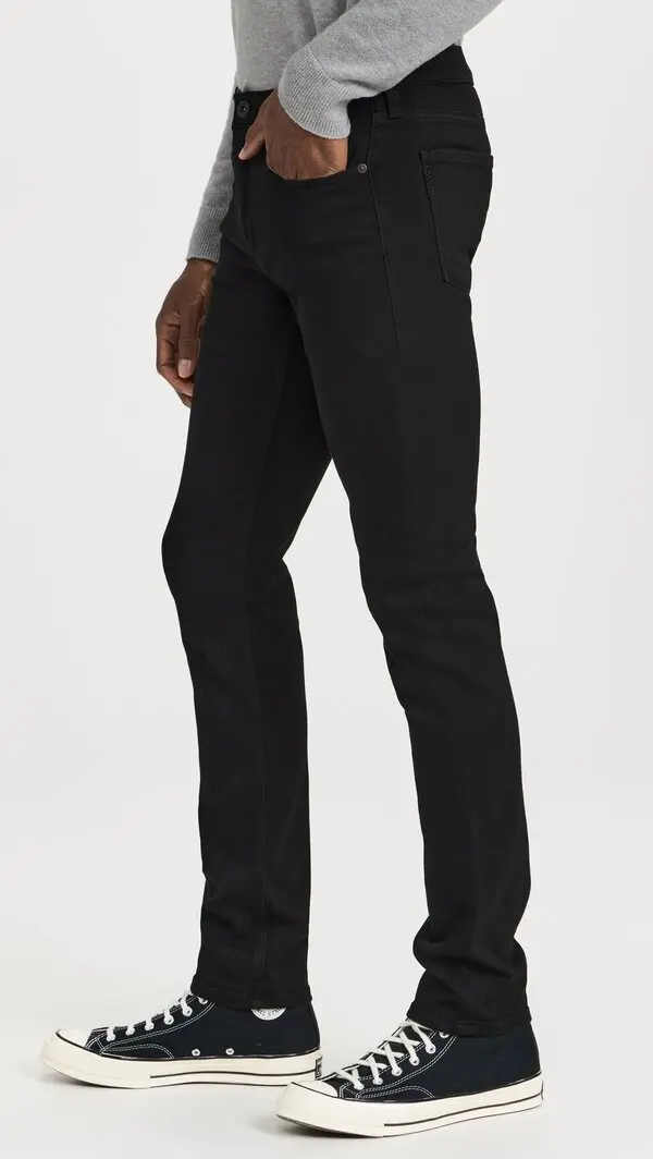 Paige Lennox Transcend Slim Jeans - Black Shadow