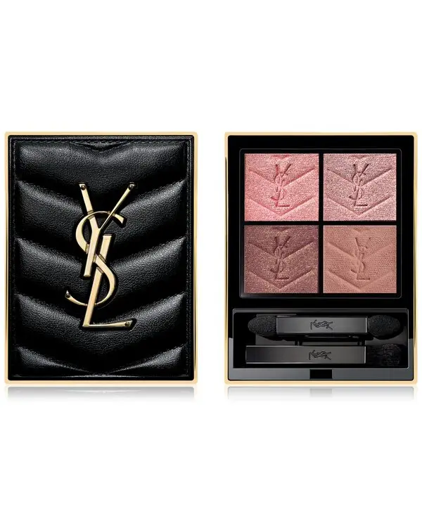 Saint Laurent Couture Mini Eyeshadow Clutch 100 Stora Dolls - 400 Babylone Roses - Cool Rosy