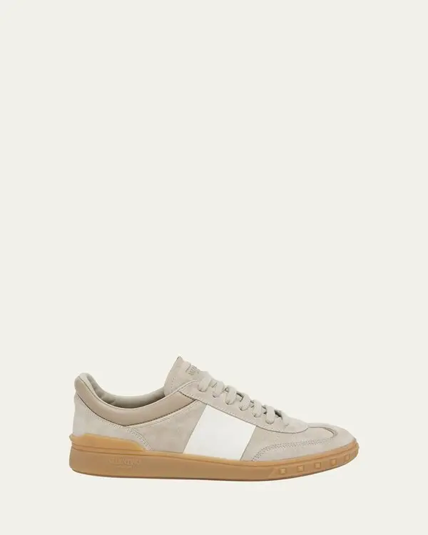 Valentino Garavani Upvillage Low-top Sneakers - Rock Beige/ivory