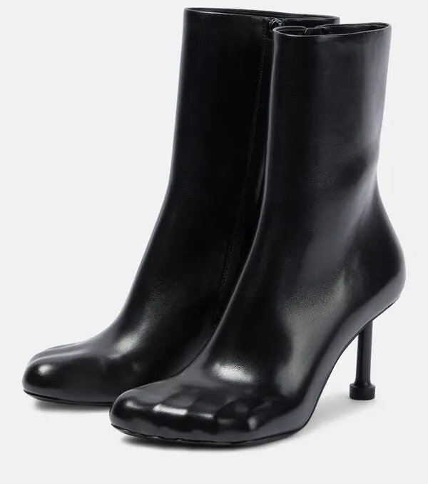 Balenciaga Leather Ankle Boots