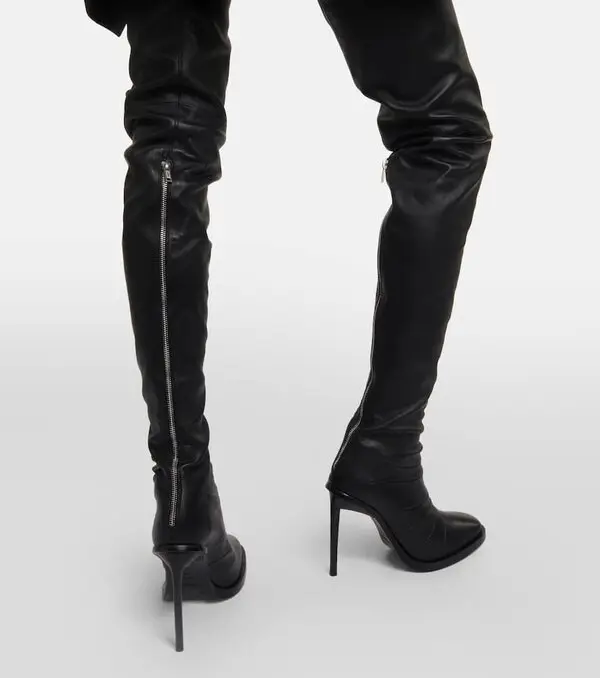 ANN DEMEULEMEESTER Adna Over-the-knee Leather Boots