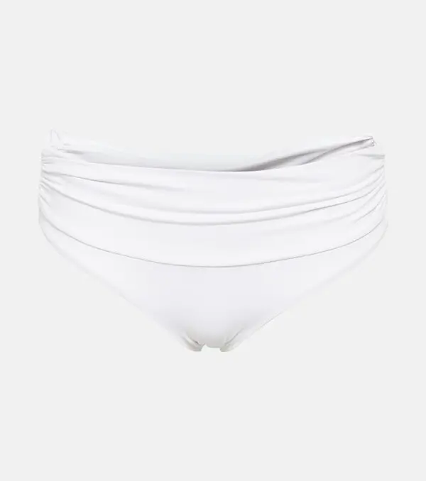 Melissa Odabash Bel Air Low-rise Bikini Bottom - White