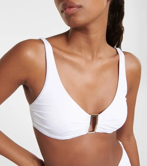 Melissa Odabash Bel Air Bikini Top - White